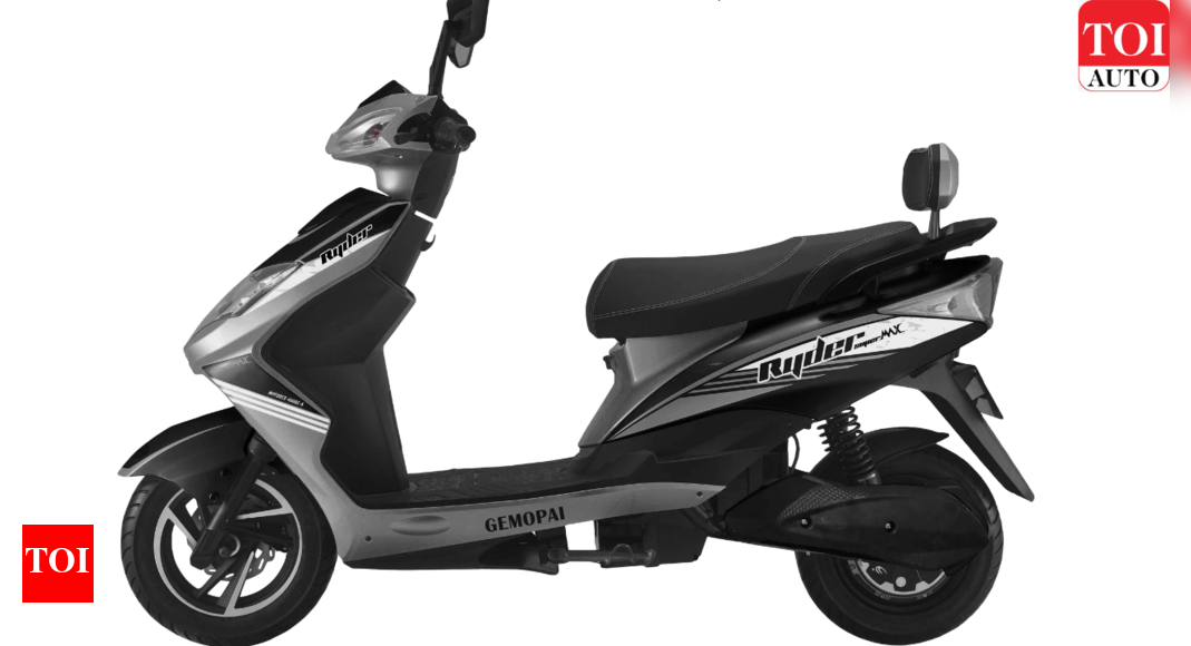 Gemopai Ryder Supermax electric scooter launched with 100 km range ...