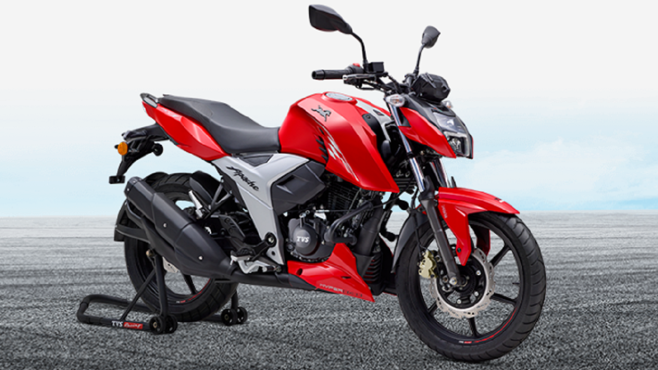 TVS Apache motorcycle range marks 50 lakh global sales milestone Times of India