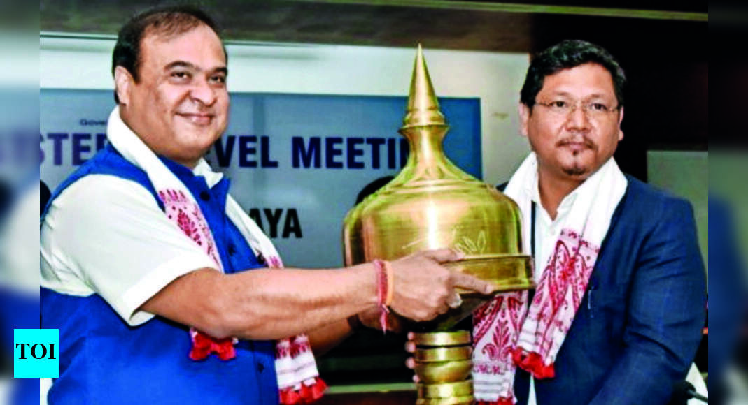 Secret Himanta-Conrad meet sparks tie-up buzz | Meghalaya Election News ...