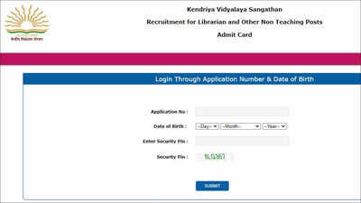 KVS Admit Card 2023 for direct recruitment posts released on ...