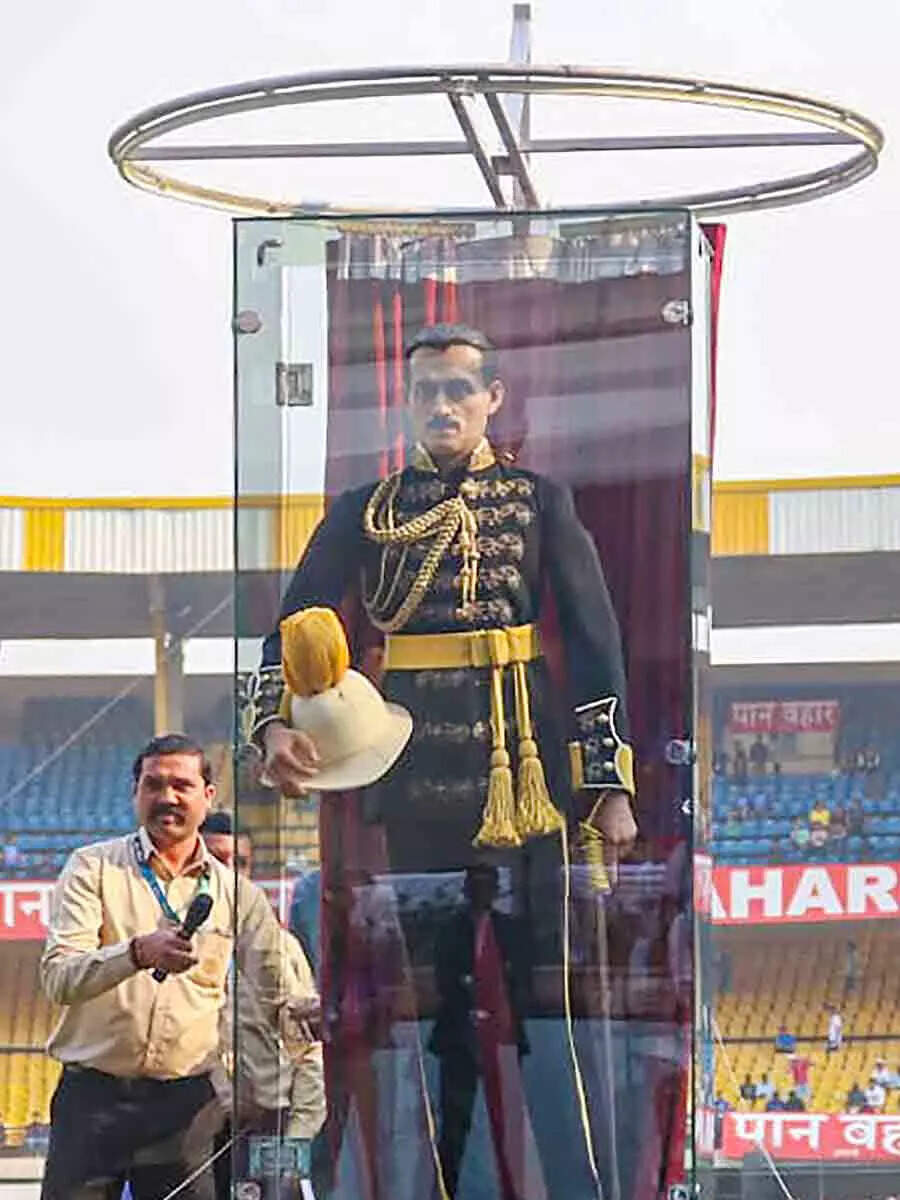 Remembering the legend: CK Nayudu's statue unveiled at Holkar Stadium ...