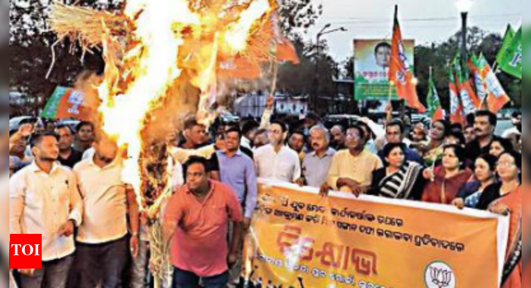 Bharatiya Janata Party: Bjp, Bjd Indulge In Blame-game Over Violence ...