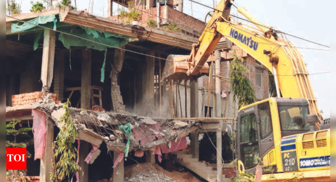 ‘free Silsako Beel Of Encroachment Guwahati News Times Of India