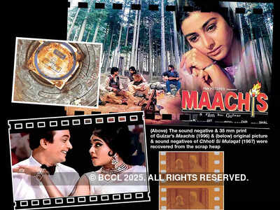 Maachis, Chhoti Si Mulaqat reels rescued from scrap heap | Hindi Movie ...