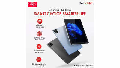 Itel launches 4G calling tablet under Rs 15,000: All the details - Times of India