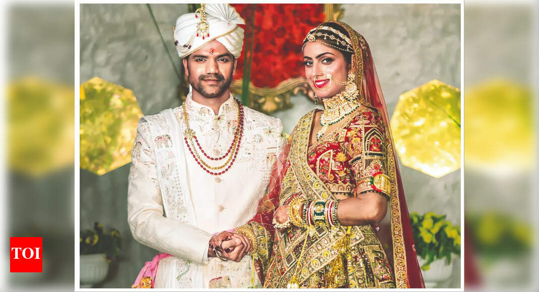 I wore my dream wedding lehenga, says Swati Rajput, who tied the knot with Saurabh Goyal in ...