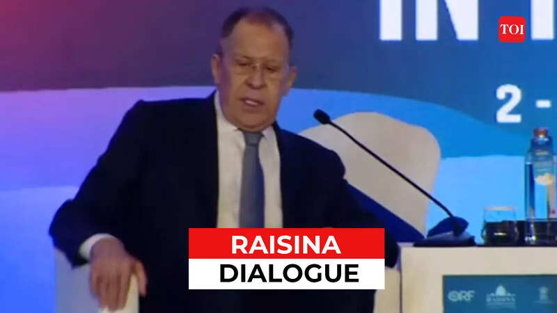 Raisina Dialogue: Russian Foreign Minister Sergei Lavrov strikes ...