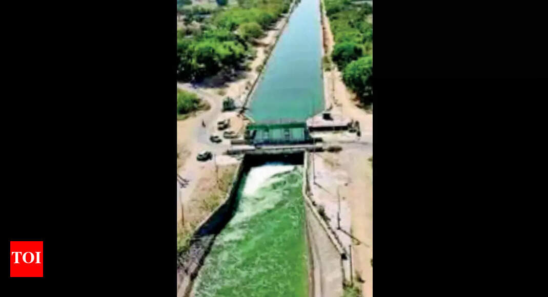 5,975km Of Narmada Canal Work Pending, Says Govt | Ahmedabad News ...