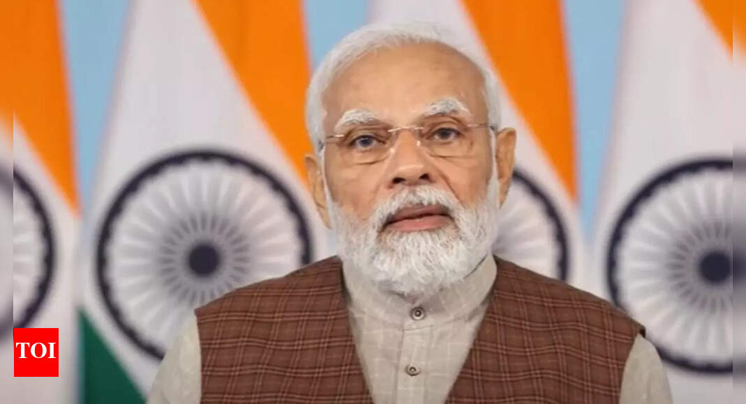 We consider infra development as driving force of economy: PM Modi | India News - Times of India