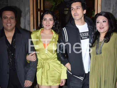 Govinda celebrates his son, Yashvardhan Ahuja’s birthday with wife ...