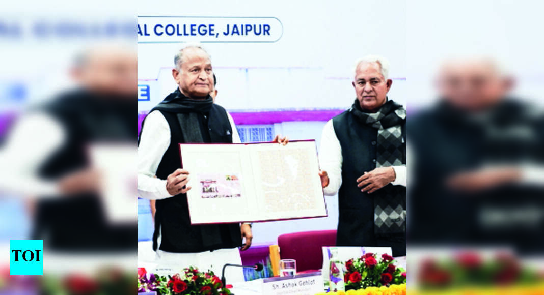 Sms Medical College: Special Postage Stamp To Mark 75 Years Of Sms Med ...