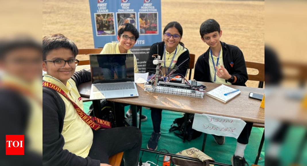 13 Mumbai kids ready Robots - Times of India