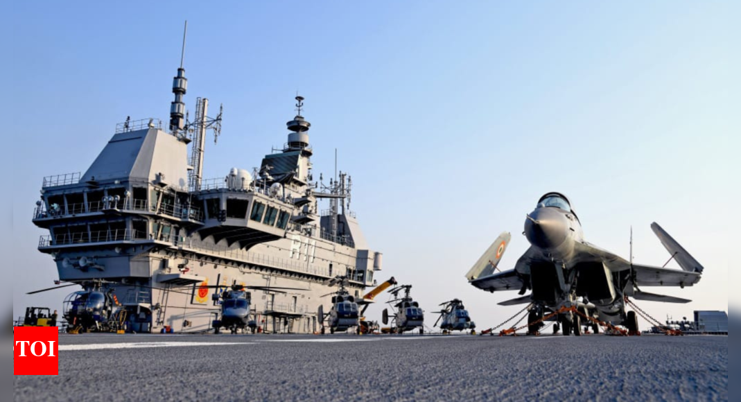 Naval Commanders’ Conference begins today | India News - Times of India