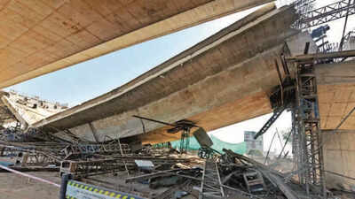 Mumatpura flyover: Report awaited for past six months | Ahmedabad News ...
