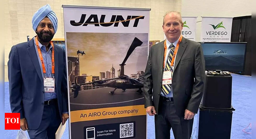 Airo: Make air taxis in India: Indian American’s AIRO Group to merge ...