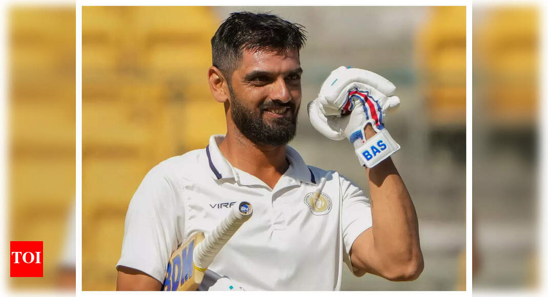 Winning the player of the series award makes this Ranji Trophy win ...
