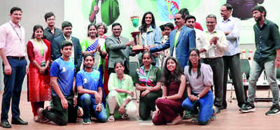 Sai Kumar, Trishali Clinch Titles | Vijayawada News - Times of India