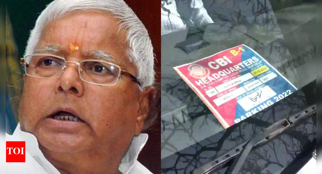CBI questions Lalu Prasad in land-for-jobs scam case at Misha Bharti's ...