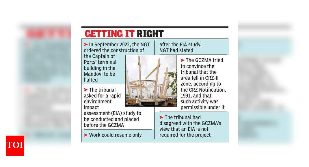 Mandovi: Coastal body clears way for Captain of Ports to resume work on ...