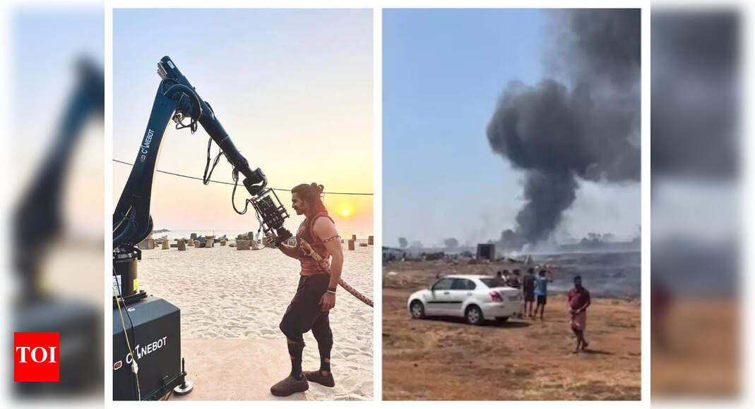 Fire breaks out on the location of Tovino Thomas’ next ‘Ajayante ...