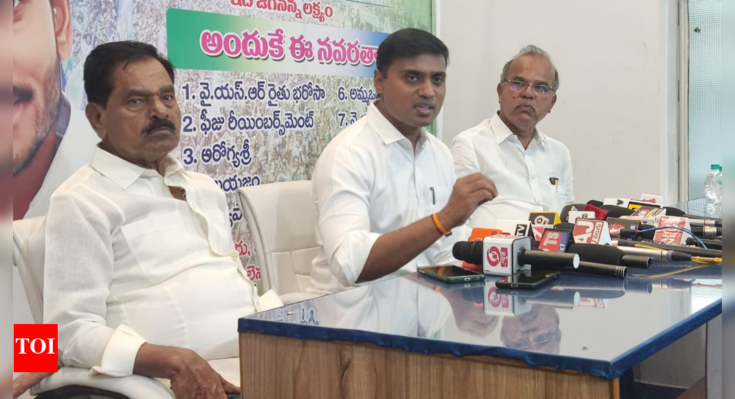 YSRC MP PV Midhun Reddy challenges Nara Lokesh for open debate over Chittoor district's ...