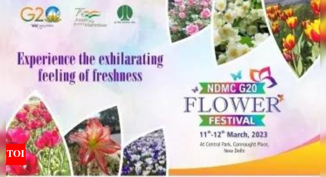 4 G20 nations to take part in flower festival in Delhi | Delhi News ...