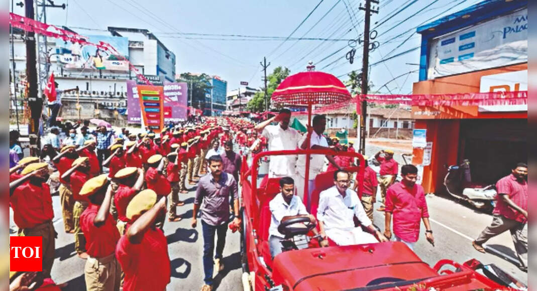 Govindan: Govindan Assures Houses For 3.4l Landless People | Kochi News ...