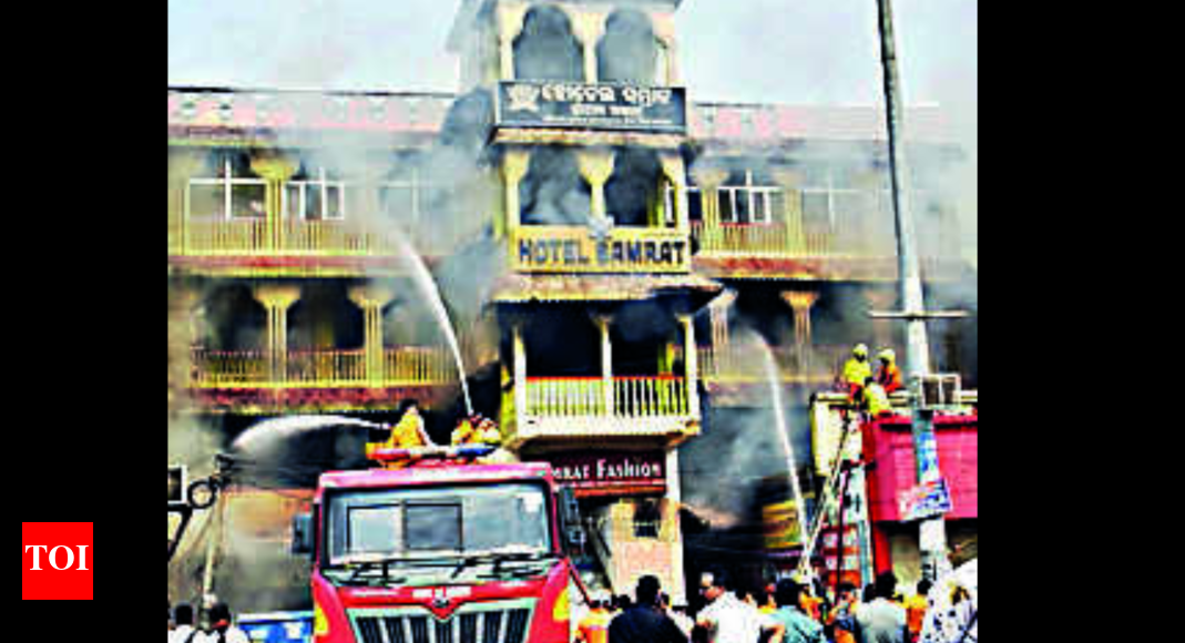 Puri market bldg fire brought under control after over 24 hrs ...