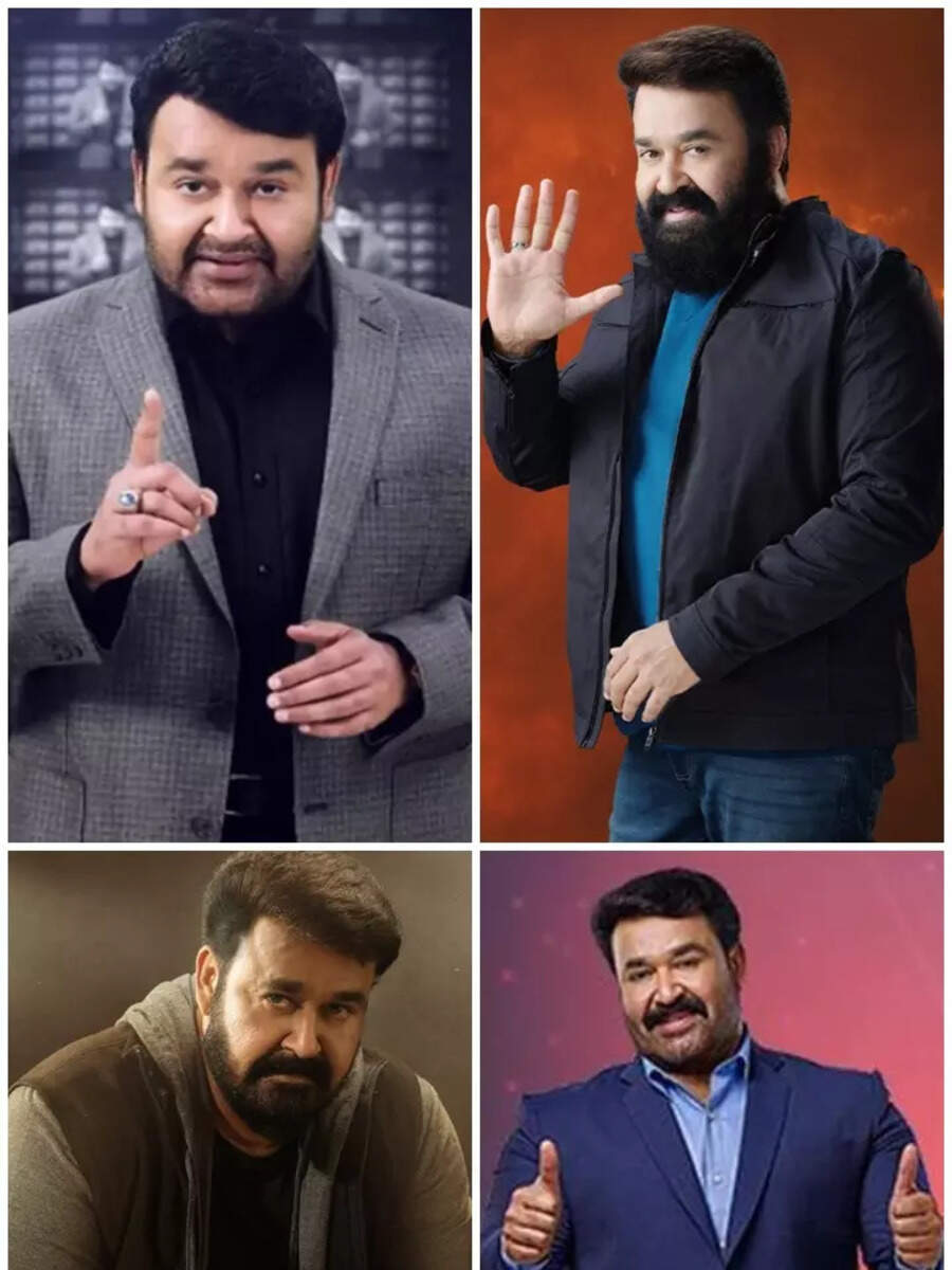 Bigg Boss Malayalam: Mohanlal's fashion transformation | Times of India