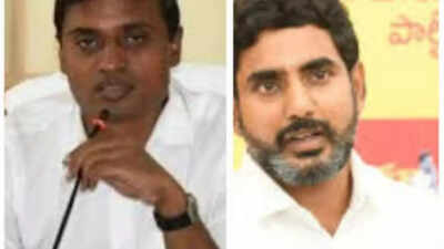 War of words intensifies between YSRC MP Midhun Reddy and TDP gen secy Nara Lokesh over ...
