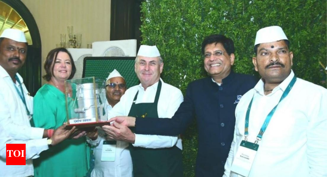 Australian Prime Minister Anthony Albanese offered ‘tiffin dabbas’ by ...