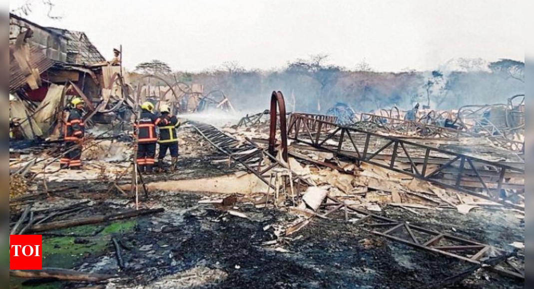 Fire erupts on Mumbai's Goregaon Filmcity set, spreads to 3 other ...