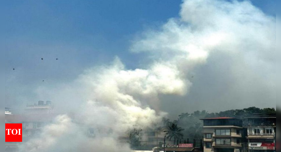 7th flaming day: Wildfires take off as choppers stay grounded | Goa ...