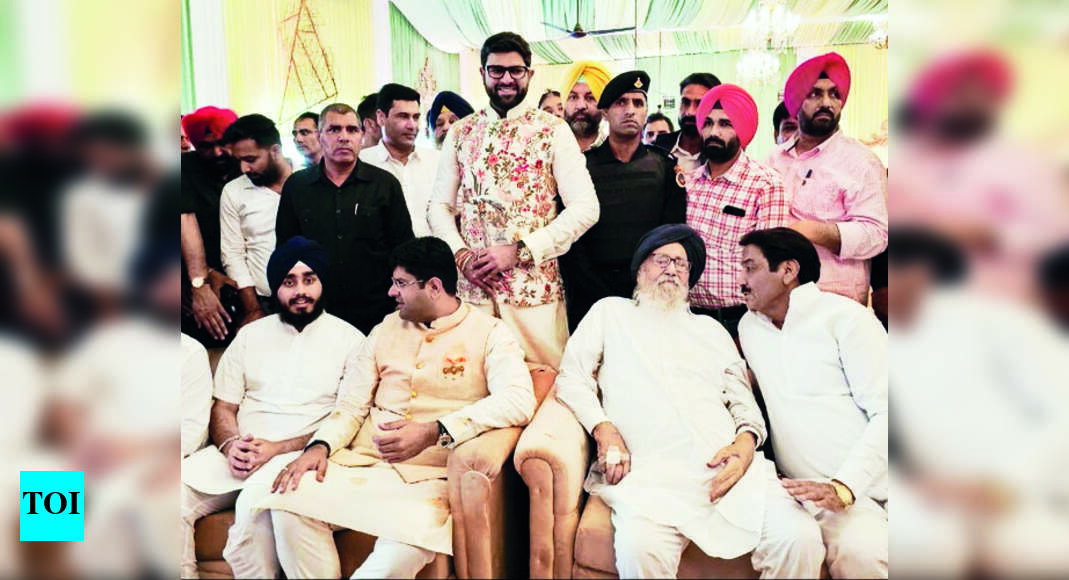 Chautala Patriarch Skips Grandson’s Pre-wedding Event | Chandigarh News ...
