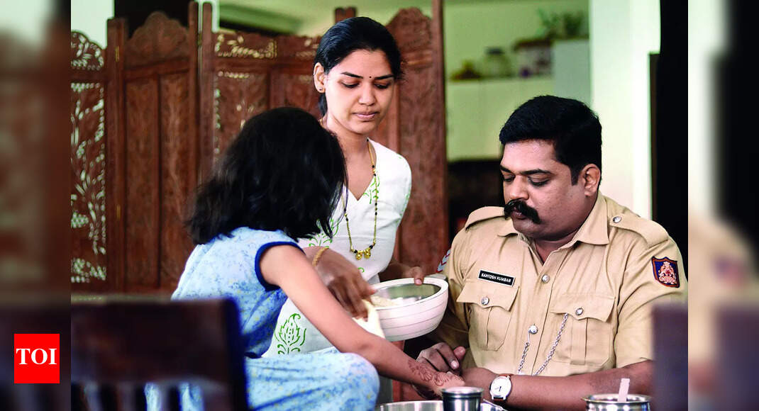 Pramod Shetty and Teju Belawadi in a rib-tickling cop caper by Bharath Raj | Kannada Movie News ...