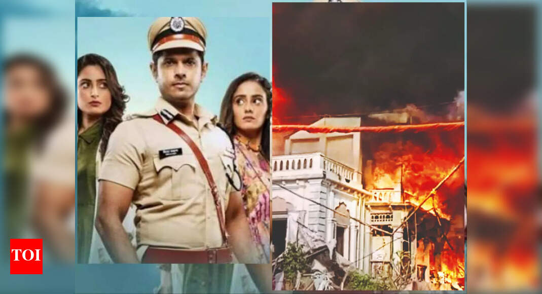Massive fire on the set of Ghum Hai Kisikey Pyaar Meiin sparks safety ...