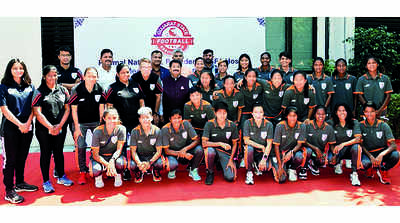 Gsfa Officials Meet Senior Women’s Team | Ahmedabad News - Times of India