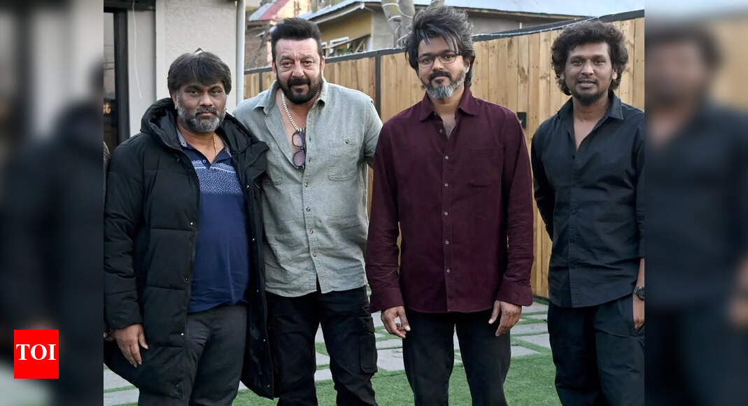 Vijay's look for 'Leo' revealed as Sanjay Dutt joins the shoot | Tamil ...