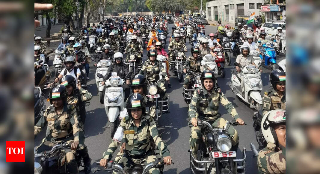President Droupadi Murmu flags off all-women bike rally organised by ...