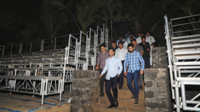 Preparation in full swing for Shiv Mandir Art Festival in Ambernath ...