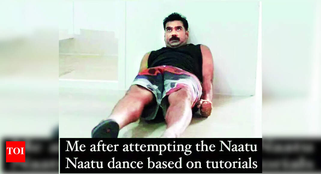 Everyone, everywhere, all at once dancing to Naatu Naatu - Times of India