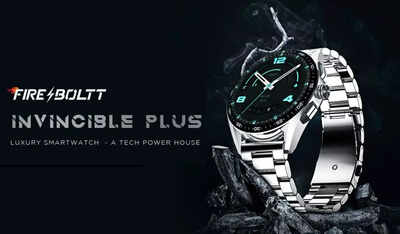 Fire-Boltt Invincible Plus smartwatch with more than 300 sports modes ...
