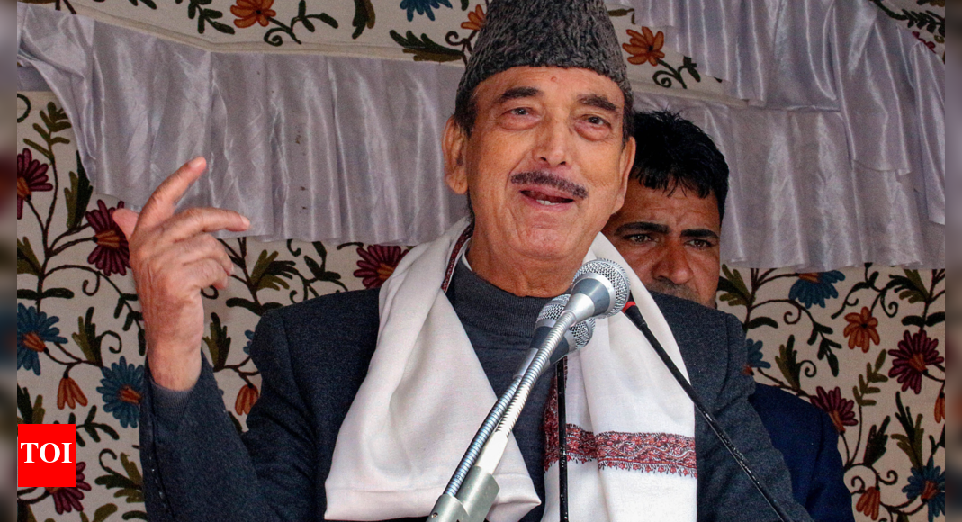 Azad: Will bring in law to protect land and job rights of people of J&K ...