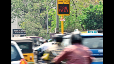 Chennai Speed Rules: Follow rules, speed display boards are here to ...