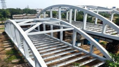 Two bowstring girders placed at Elephant Gate bridge: Union minister ...