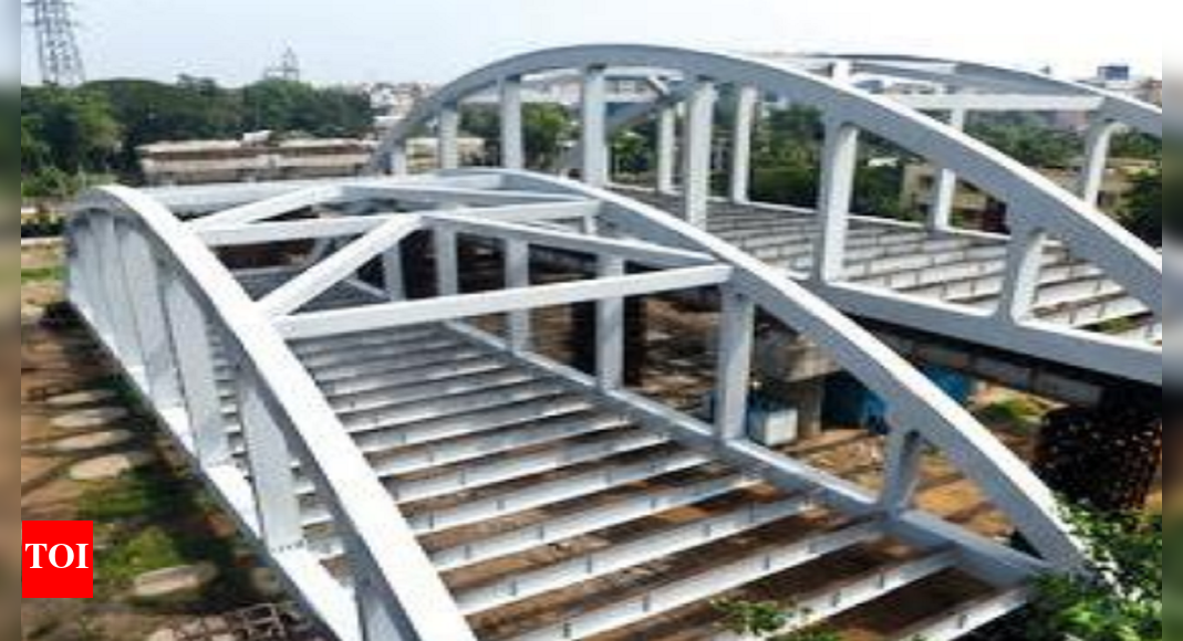 Two bowstring girders placed at Elephant Gate bridge: Union minister ...