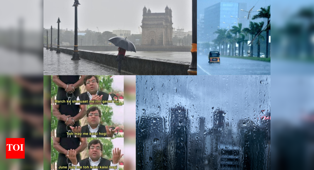 Viral News: #MumbaiRains trending on Twitter, netizens share their ...
