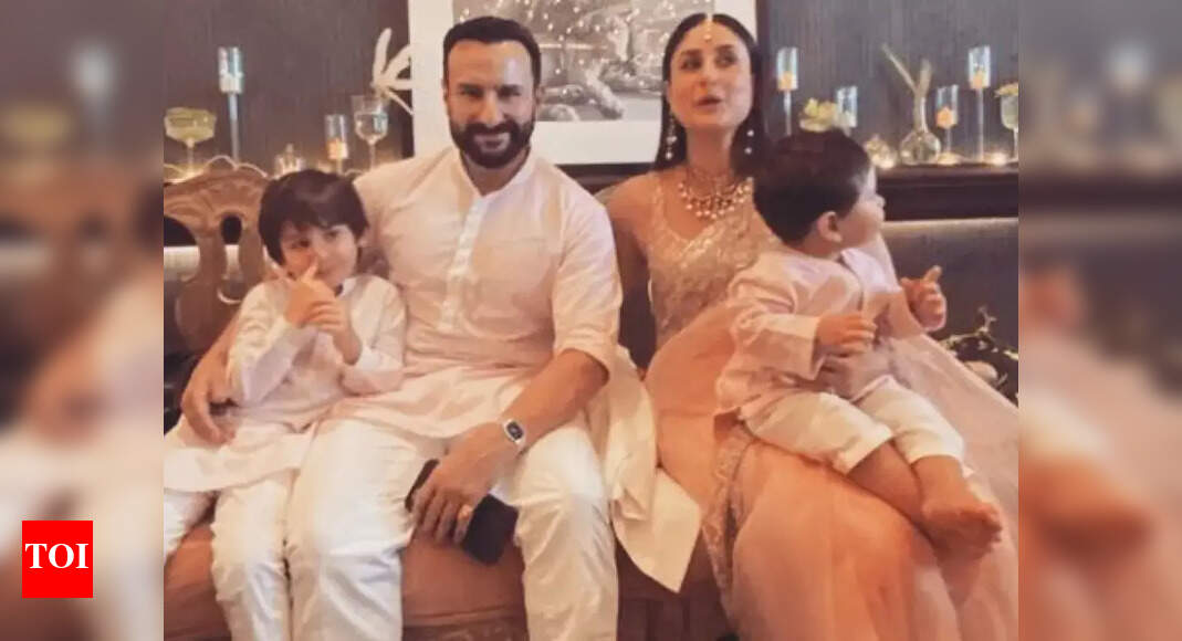 Kareena Kapoor Khan tells Saif Ali Khan that she wants her kids Taimur ...