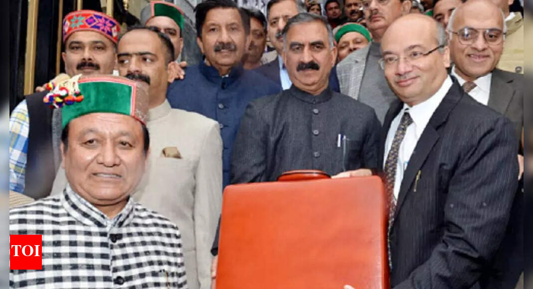 Green budget a historic initiative of HP CM Sukhvinder Singh Sukhu ...