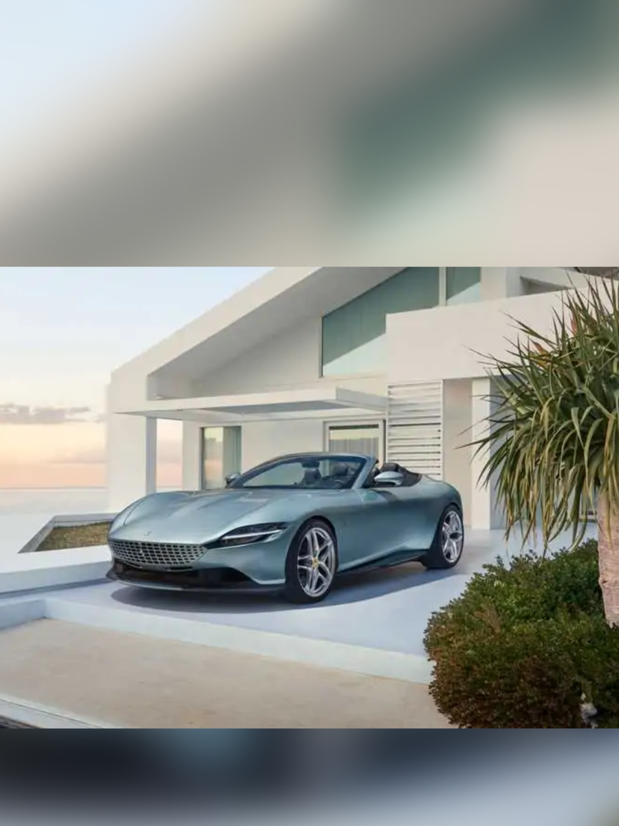 First soft top Ferrari since F430 Spider: Roma Convertible debuts ...